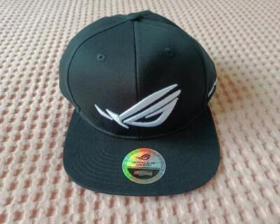 Authentic ASUS ROG Silver Logo Baseball Cap Hat | eBay