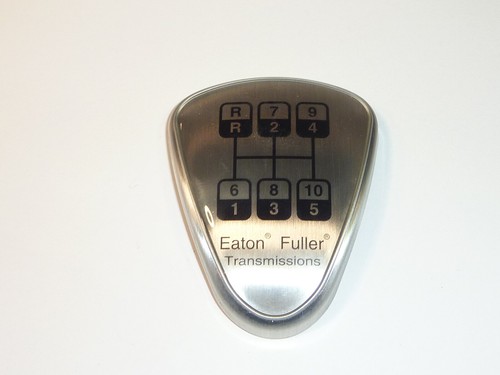 Eaton Fuller 10 speed transmission shift knob medallion 5586106 OEM NEW ...