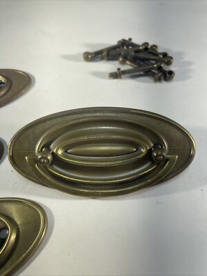 Drawer Pulls - Antique Brass Drawer Pulls - 4