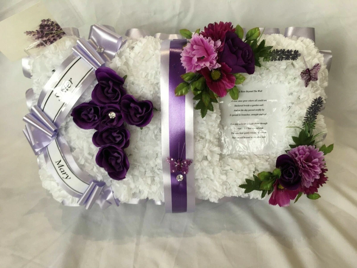 Bible Funeral Flower