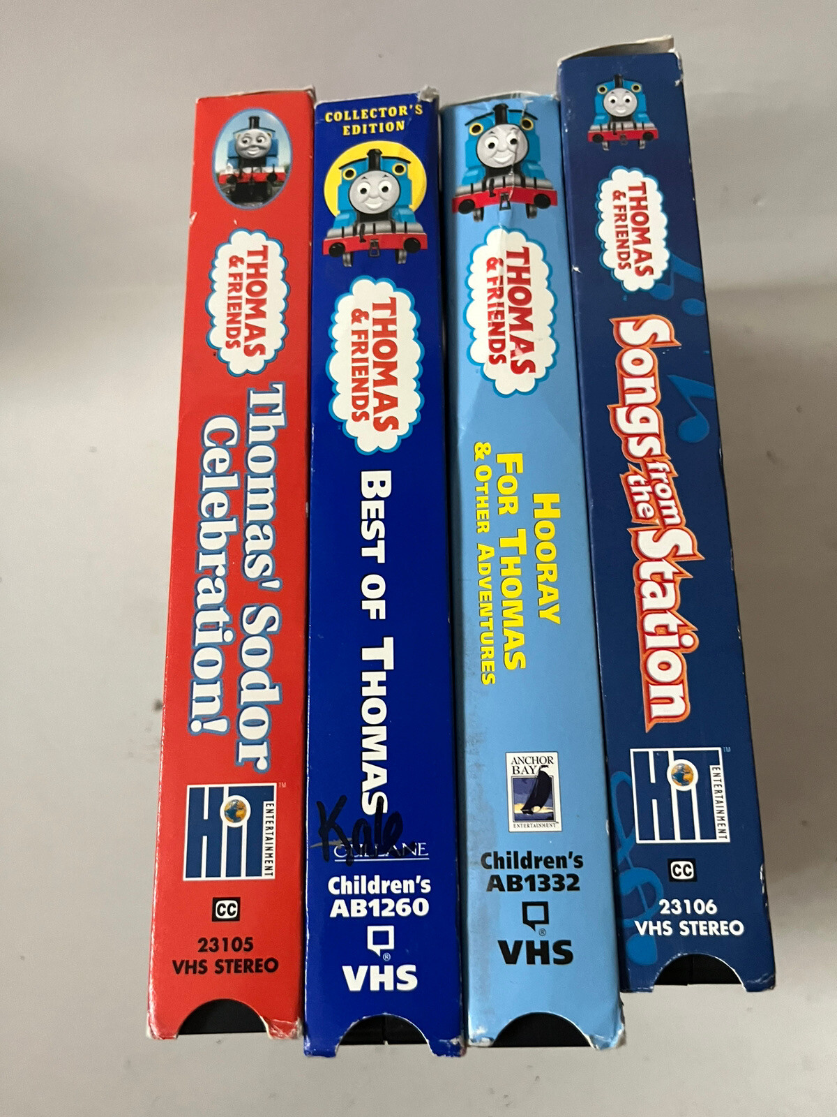 4 VHS Lot Thomas the Tank Engine Thomas And | Grelly USA