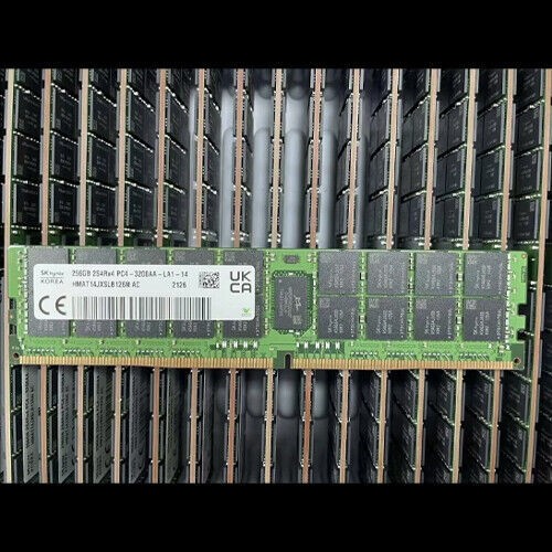 1PCS 256GB SK Hynix DDR4 256GB 3200MHz RAM PC4-25600 2S4RX4 RDIMM ...