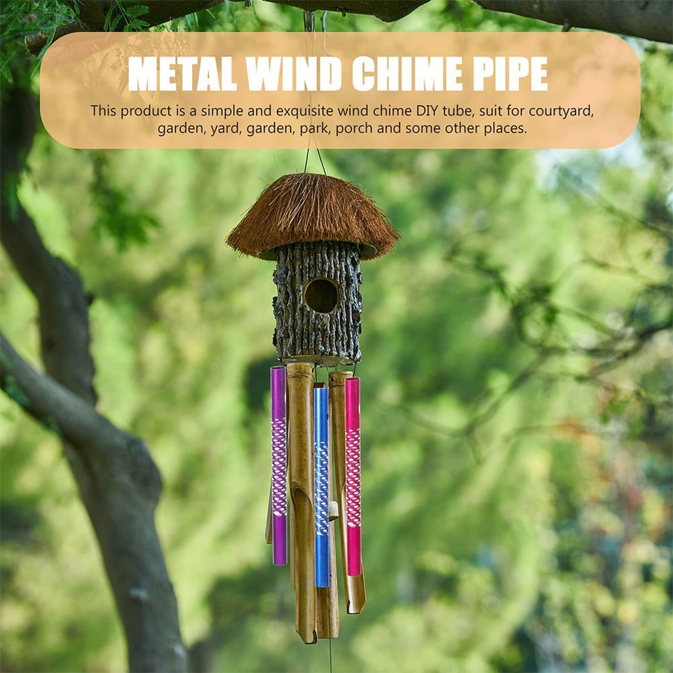 25Pcs DIY Chime Tubes Metal Pipe for Outdoor Decor Projects | eBay ...