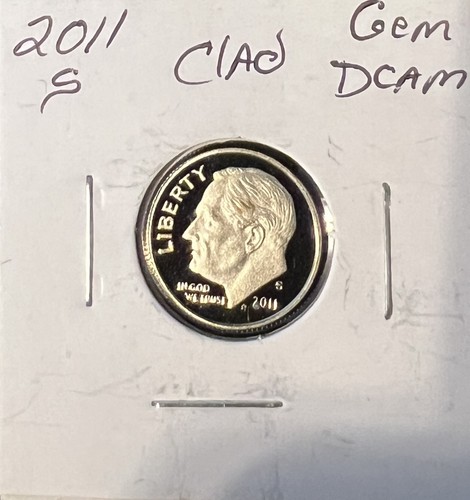 2011-S CLAD ROOSEVELT DIME FROM PROOF SET ACTUAL COIN #7309 | eBay
