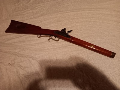 Thompson Center Hawken Flintlock Stock & Lock Muzzleloader part only TC ...