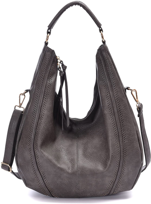 Womens Bag Hobo Handbags Leather Tote Slouchy Purse Piel Vintage Large ...