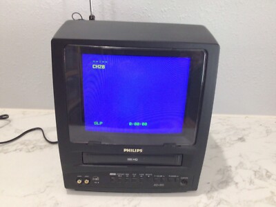 Phillips CCC092A01 9” TV/VHS Combo (VHS Player Does Not Work) 2001 ...