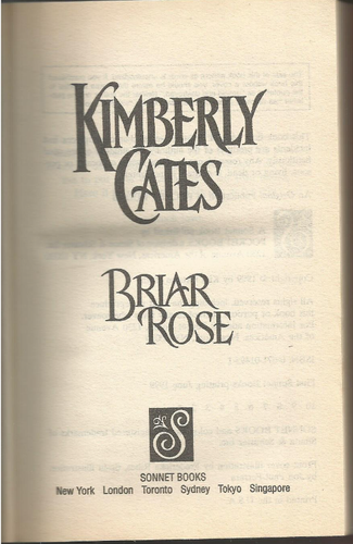 BRIAR ROSE by Kimberly Cates (1999, Paperback),English | eBay