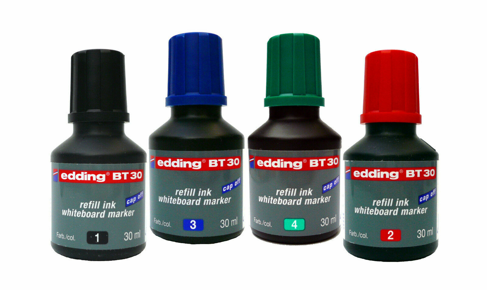 Edding BT30 Nachfüll-Tusche. 30ml refill ink Tinte für board marker ...