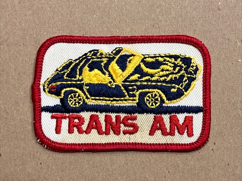 Pontiac Firebird Trans Am Car Logo Patch Vintage Retro Jacket Hat | eBay