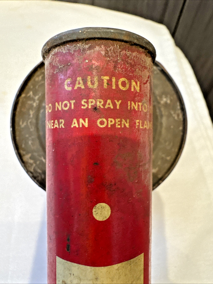 VINTAGE! Esso Flit Sprayer Oil Bug Manual Pump Rare Tin Metal Empty ...