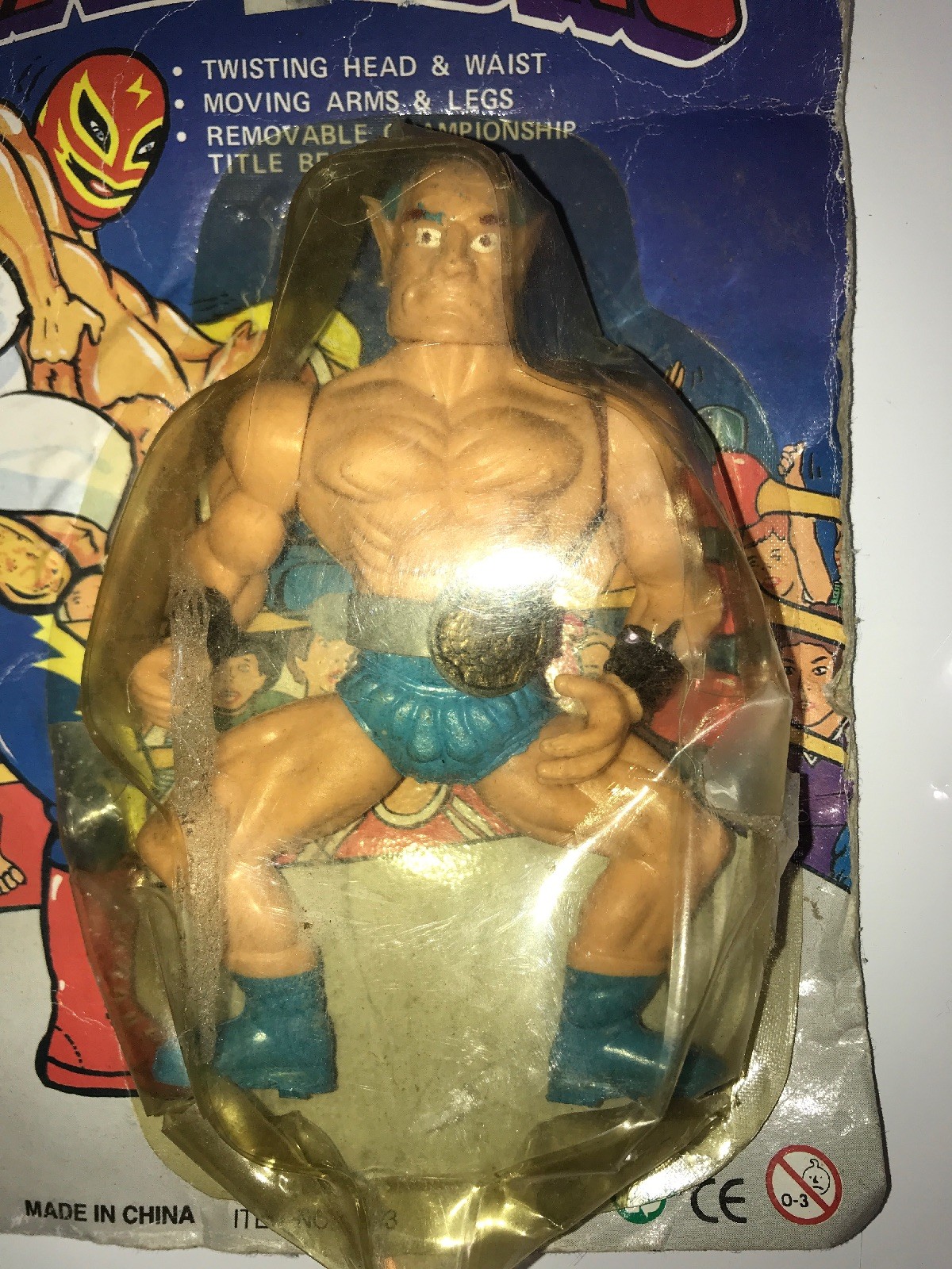 Vintage Wrestling champions Wrestler Figure 1980s Item No. 3393 rare | eBay