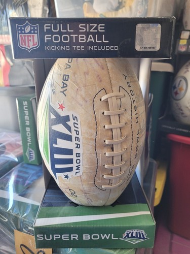 Pittsburgh Steelers autographed signed SB XLIII football 5 signatures ...