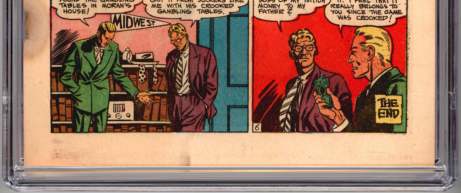 ACTION COMICS #37 CGC-PG *SINGLE PG 11 ONLY* SUPERMAN 11 AD PG JERRY ...