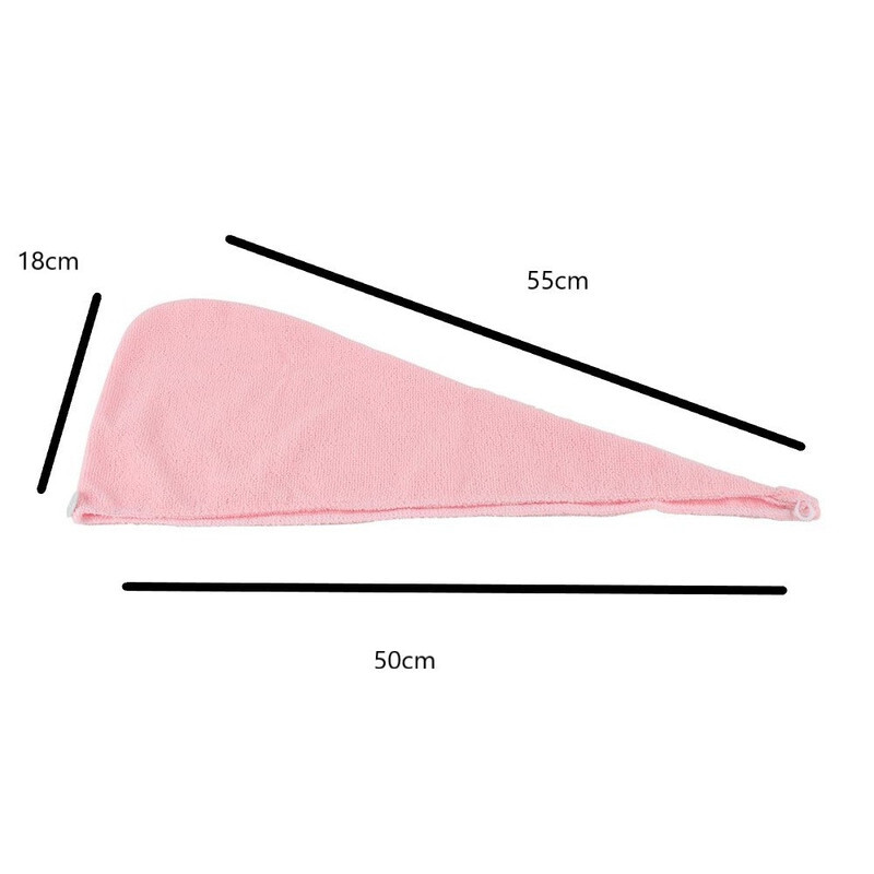 HAIR TOWEL WRAP | Rapid Drying Magic Head Wrap Quick Dry Microfibre ...