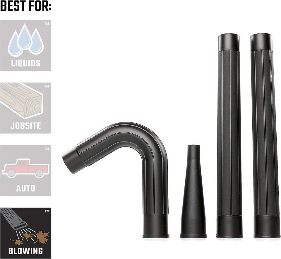 Universal Gutter Cleaning Blower Vaccum Attachment Kit Debris Dry ...