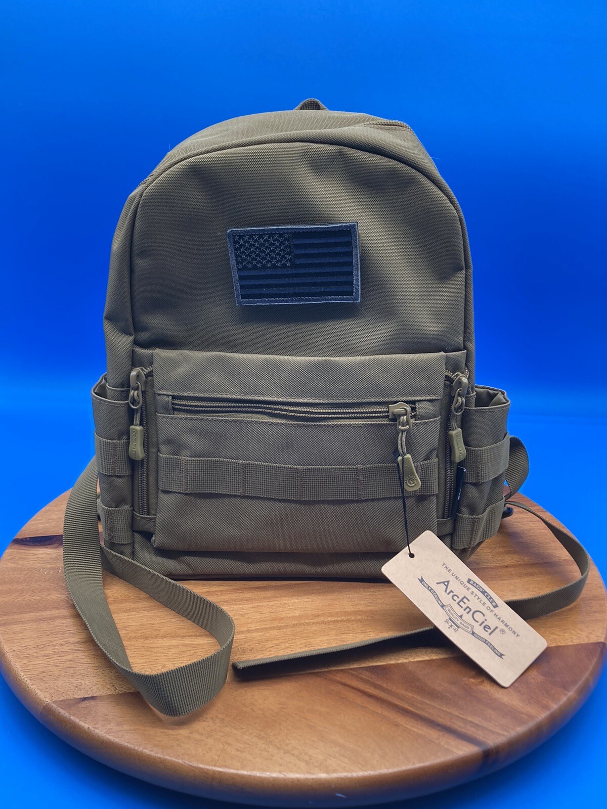 Bags Club ArcEnCiel Army Small Backpack | eBay