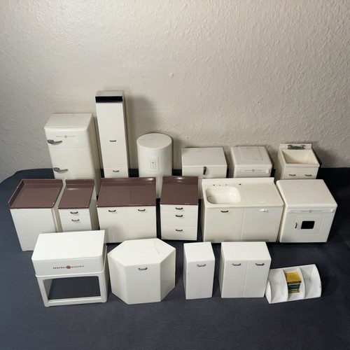General Electric Model Salesman Kitchen Appliances Cabinets Lot GE | eBay
