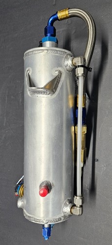 Radiator Overflow Tank with PRV Racing Nascar Hot Rod | eBay