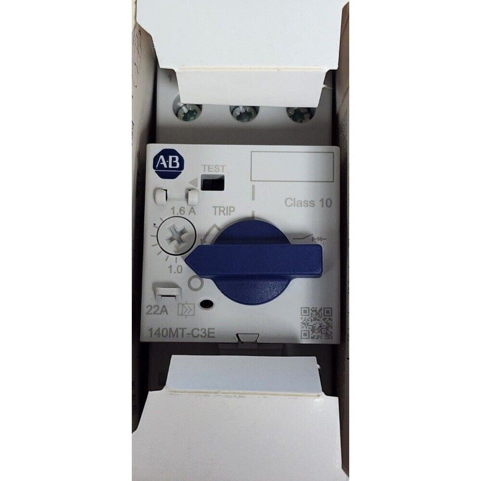 NIB ALLEN BRADLEY 140MT-C3E-B16 MOTOR PROTECTOR CIRCUIT BREAKER SER. A ...