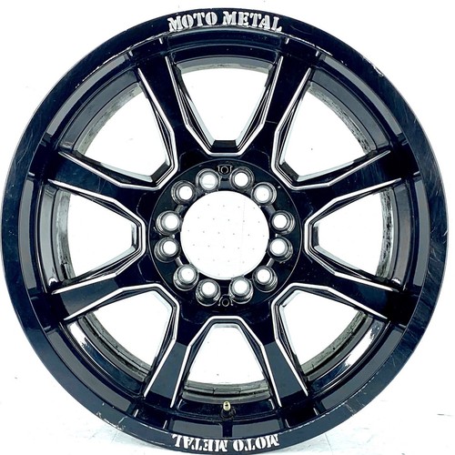 Aftermarket Moto Metal 18x9 Wheel MO970 Black w/ Spot Milling | eBay