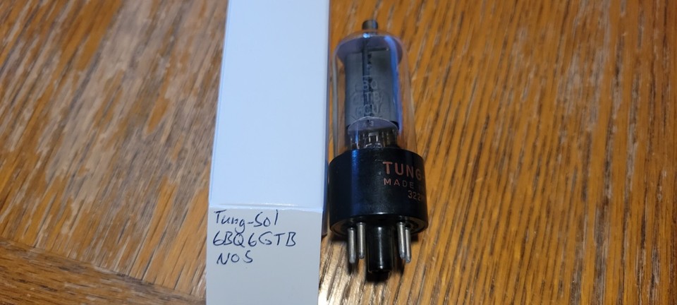 Tung-Sol NOS 6BQ6GTB/6CU6 Vacuum Tube Tested | eBay