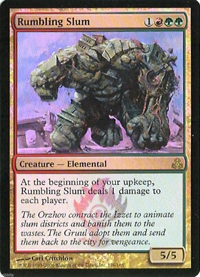 MTG - Guildpact - Rumbling Slum - Foil - NM | eBay