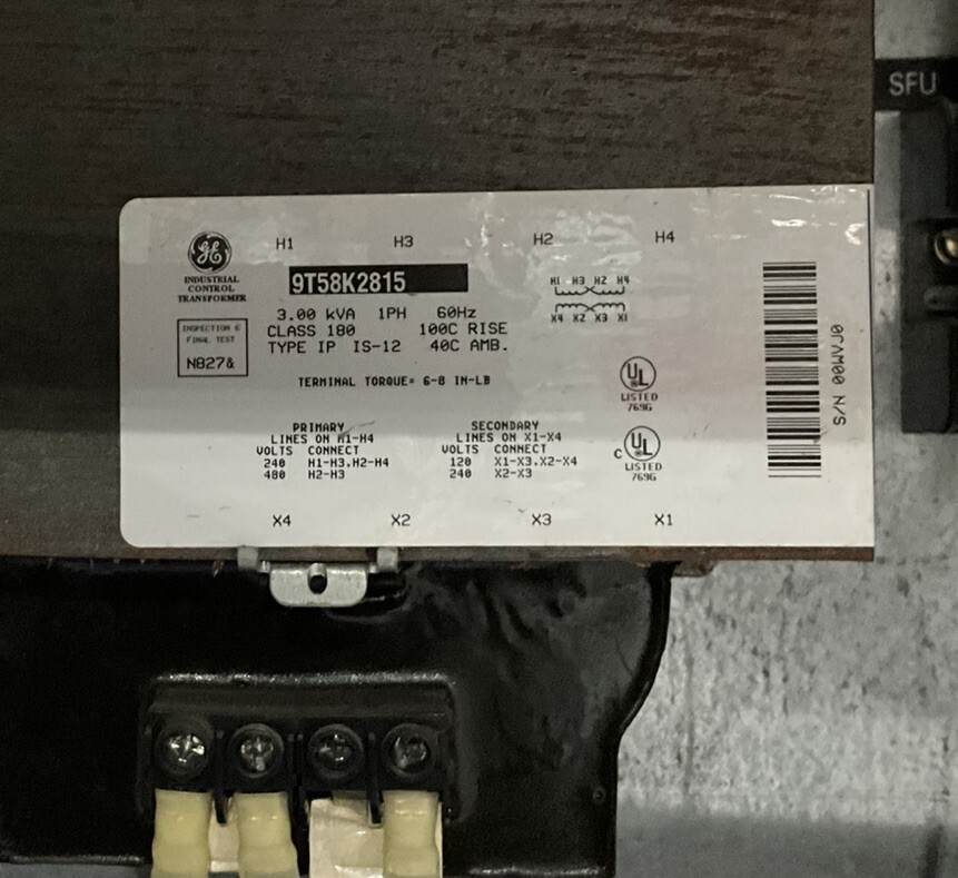 GE 3000 Amp 480V Switchgear 3R 3PH 4W Spectra Series Switchboard ...