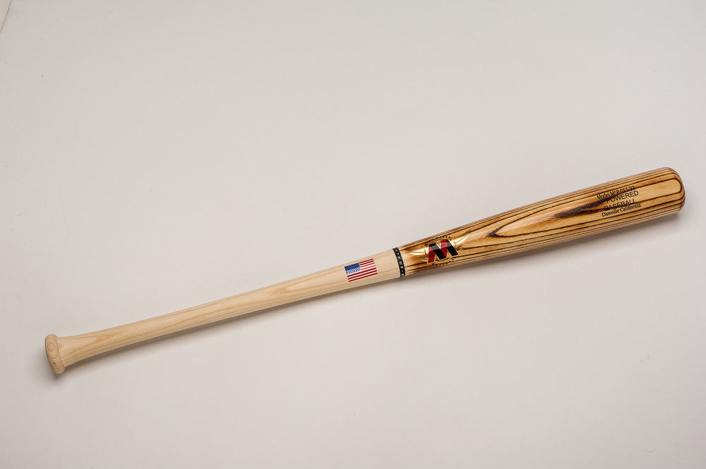 12 Professional grade ash bats FLAME TREATED BARRELS with RAW HANDLES 3 ...