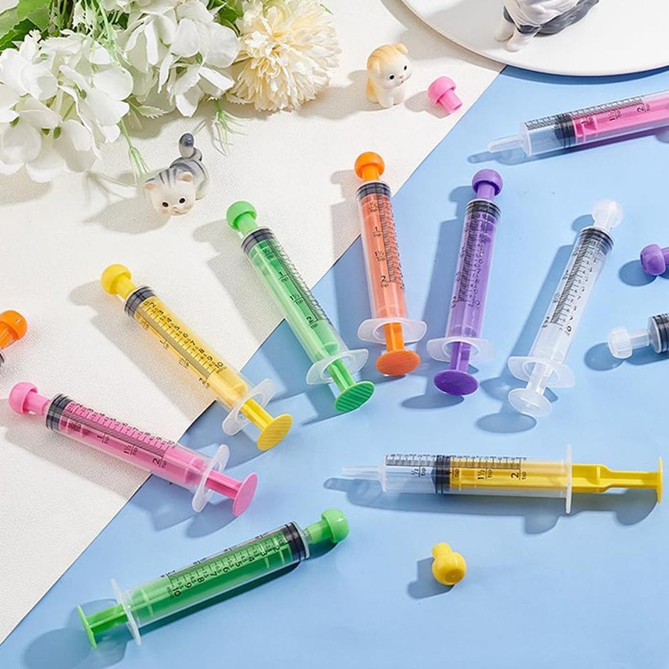 Syringe Veterinary Syringe Feeder 10 Ml Labs Measuring Syringe Multiple ...