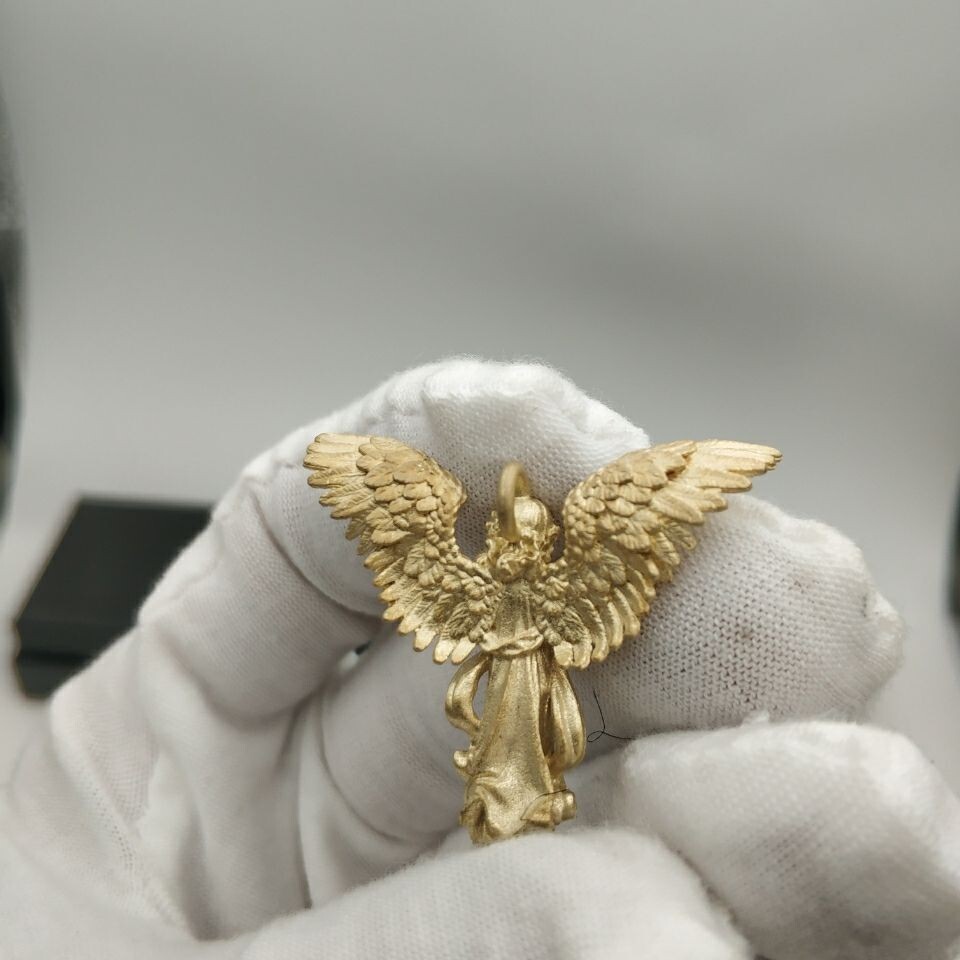 Pure Brass Solid Angel's Wings Pendant Decorations | eBay