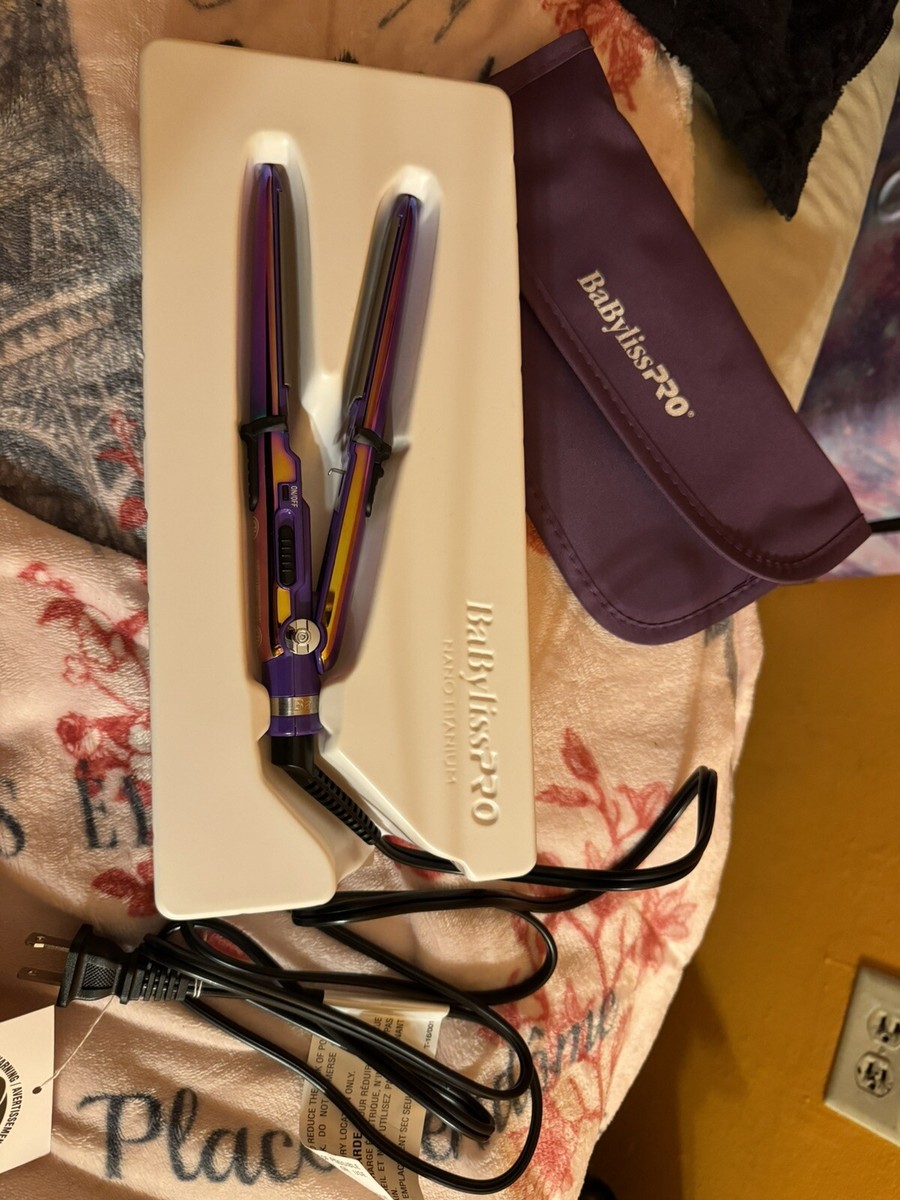 new style 13.20 cts – BaBylissPro Mini Prima Styling Flat Iron 3/4