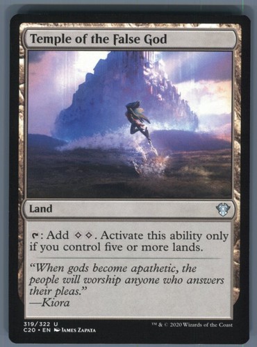 Commander 2020 Temple of the False God #319 | eBay