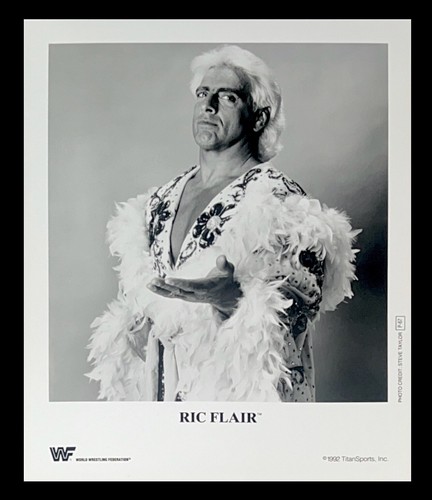 WWE RIC FLAIR P-67 OFFICIAL LICENSED ORIGINAL 8X10 PROMO PHOTO FROM ...