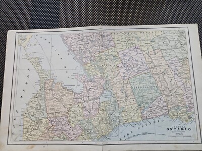 Pre-1900 - Ontario Canada Map