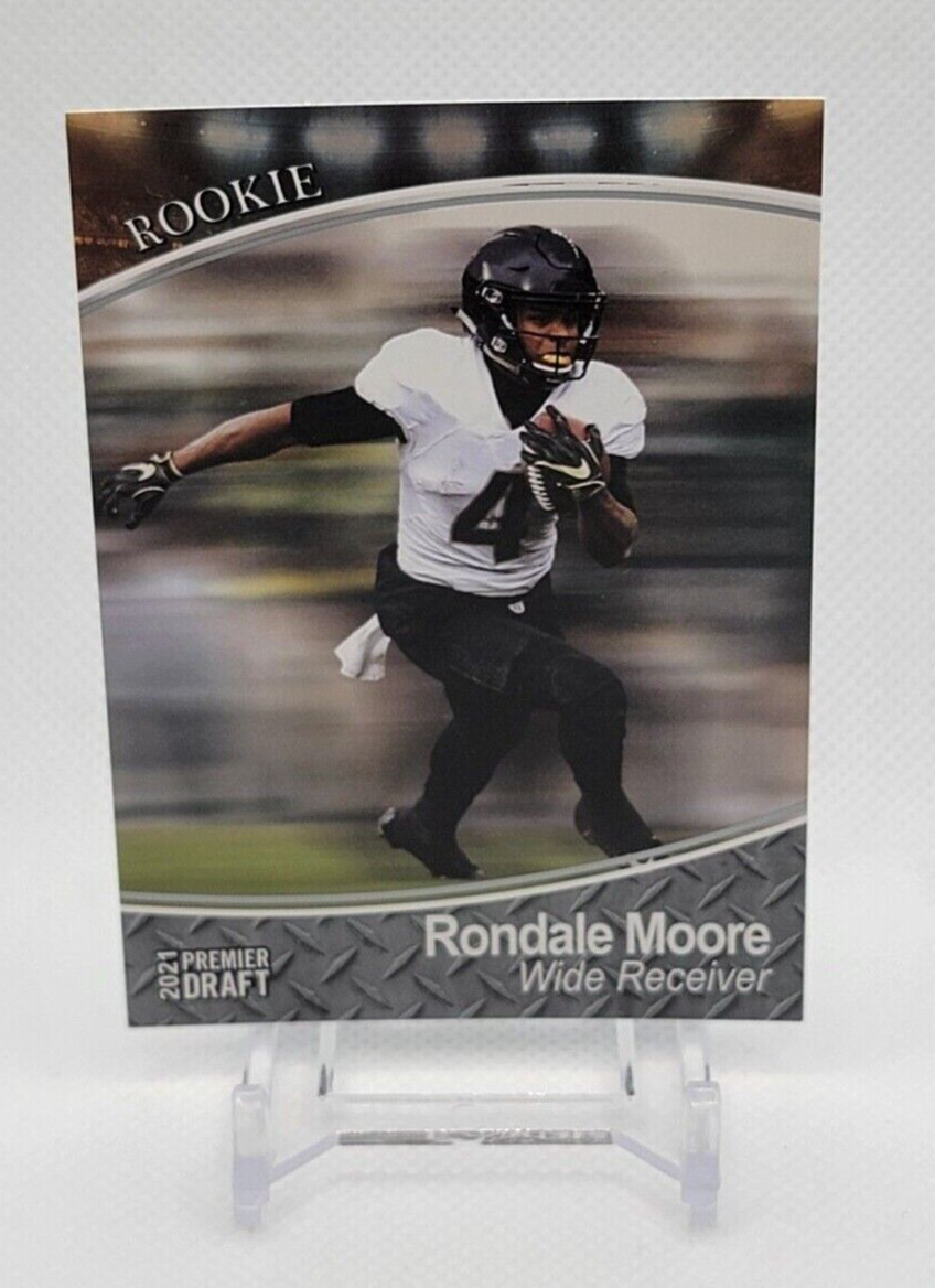🏈RONDALE MOORE ROOKIE RC 2021 Sage Purdue Arizona Cardinals Football ...