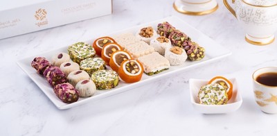 (500 Gram)Lebanese High Quality Nougat Noga Candy with Nuts نوجا ...