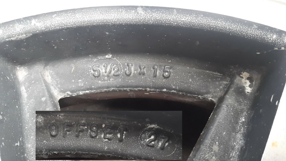 for Vw volkswagon porsche beetle bug JDM 15" Hayashi Street V wheels ...