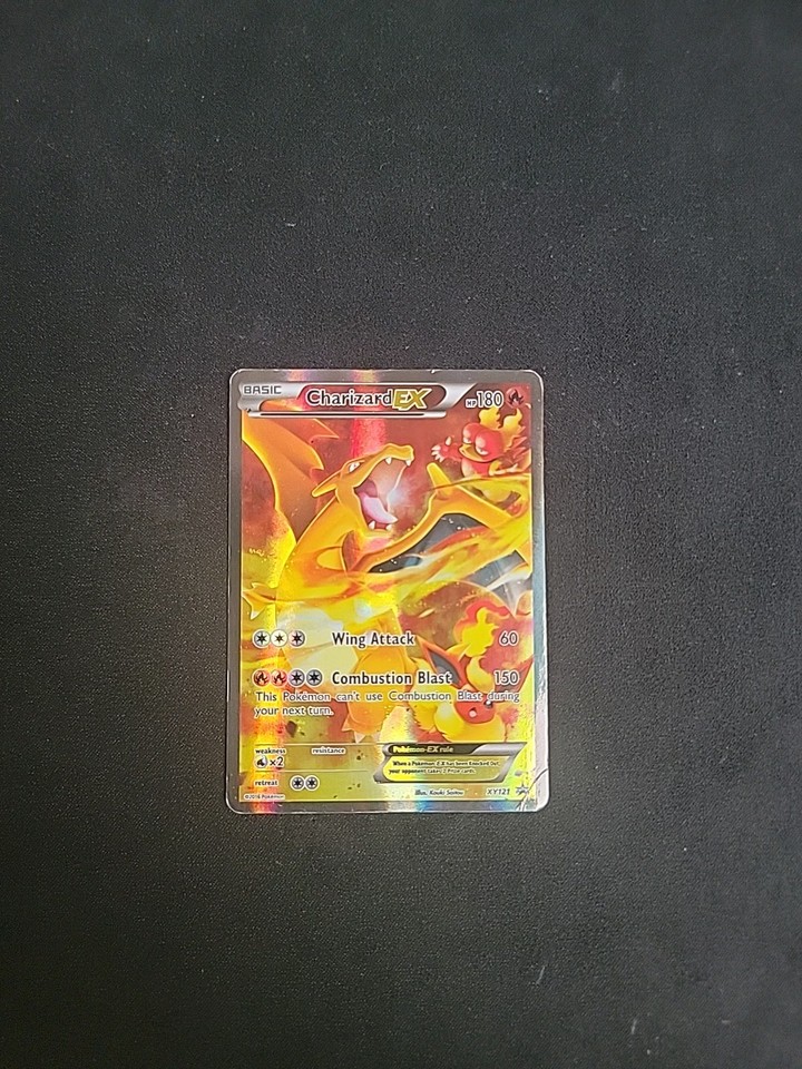 Pokémon TCG Charizard EX Black Star Promo Holo Card XY/121 LP | eBay UK