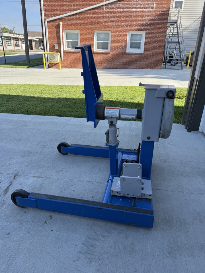 OTC Tools 1750A 6,000 lb Revolver Diesel Engine Stand Used w/ Adapter ...