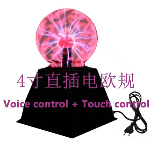 Novelty Magic Crystal Plasma Ball Touch Lamp 3/4/5/6/8Inch LED Night ...