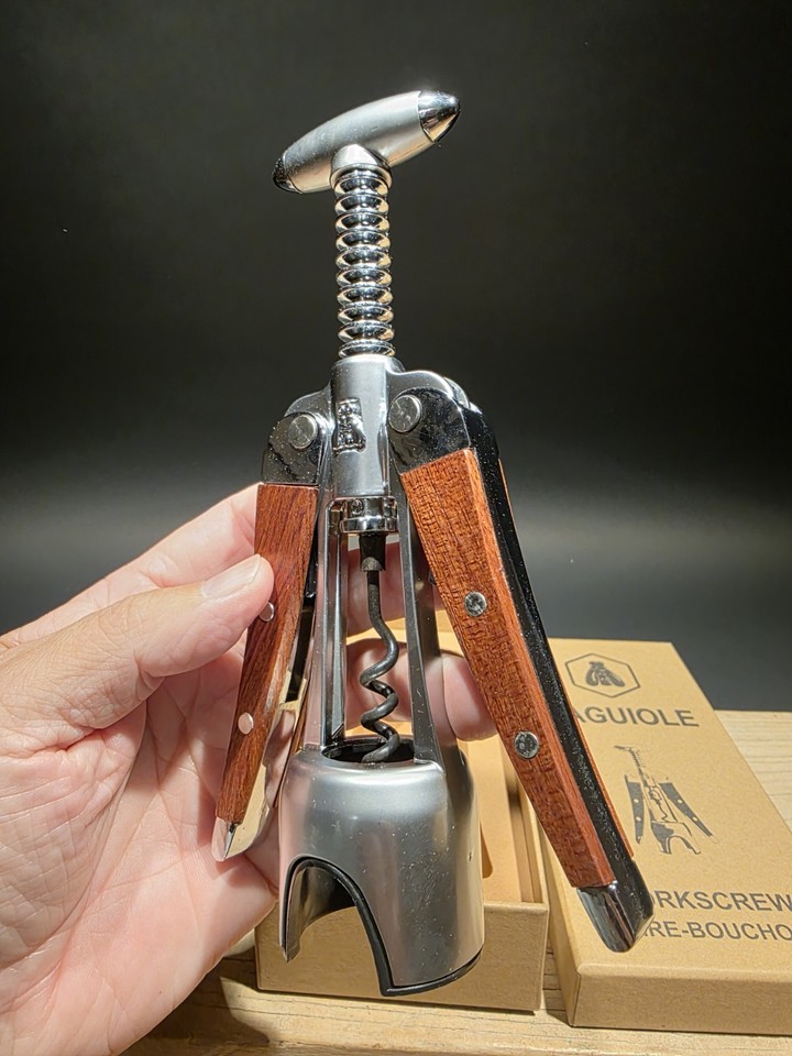 Laguiole Corkscrew with wood Handles Vintage Style | eBay