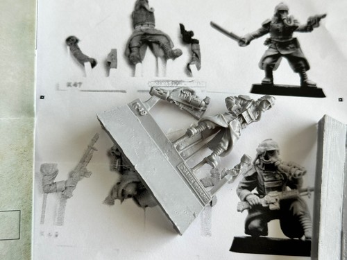 Warhammer 40K Forge World Death Korps Of Krieg Command Squad | eBay