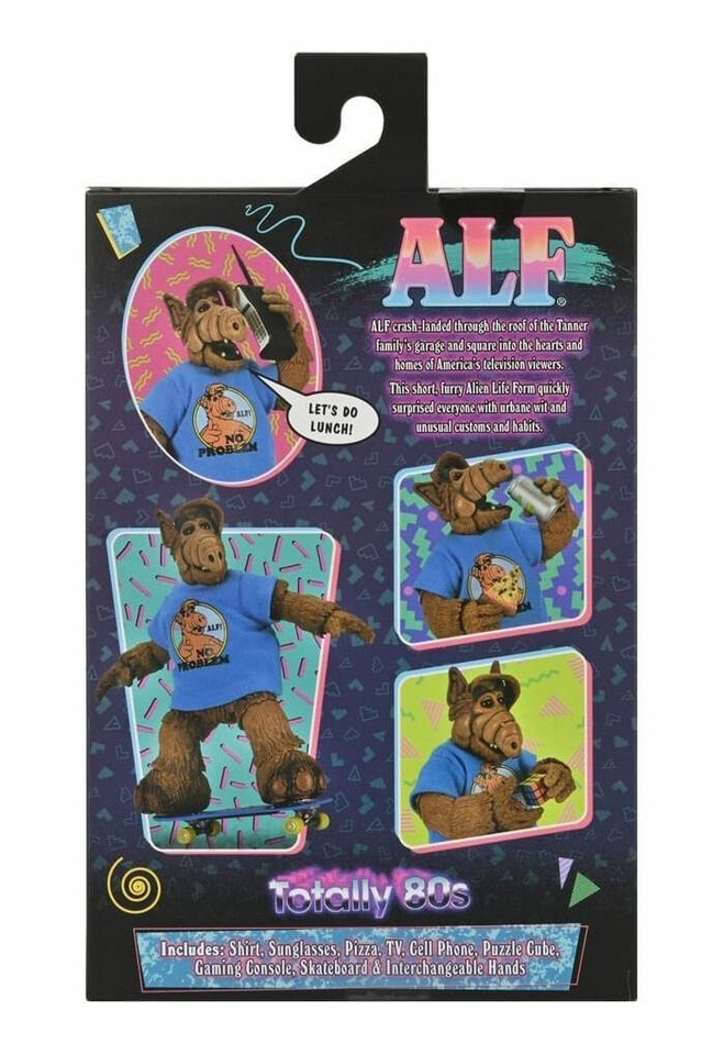 Alien Life Form Totally 80S ALF Ultimate + Pizza & Accessory Action ...