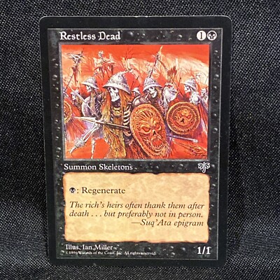 Restless Dead - Magic the Gathering MTG | eBay