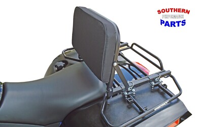 RIDE & REST ATV BACKREST UNIVERSAL FOLDS FLAT ADJUSTABLE AIRCRAFT ...