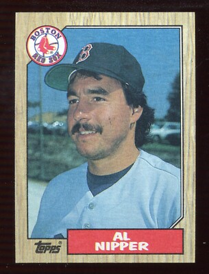 1987 Topps Al Nipper #617 Boston Red Sox | eBay