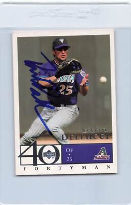 2003 Upper Deck #503 David Dellucci Diamondbacks Signed Auto *H7135 | eBay