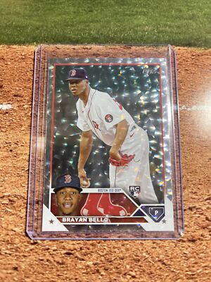 BRAYAN BELLO 2023 Topps Silver Patterned Foil Super Box Rookie ...