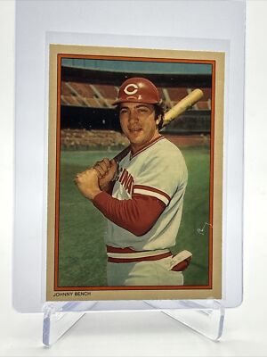 1985 Topps Circle K Johnny Bench Baseball Card #22 Mint FREE SHIPPING ...